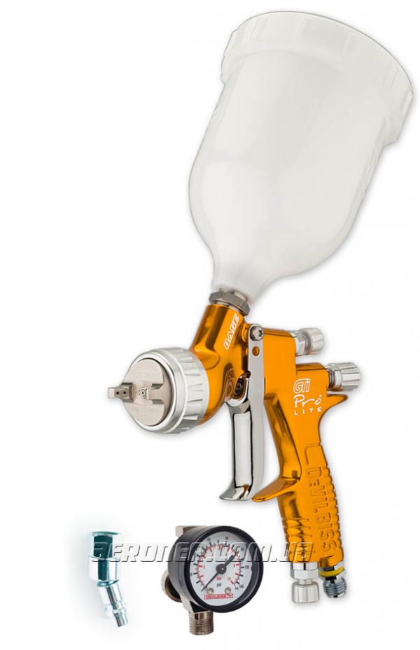 Краскопульт DeVilbiss GTi ProLite Master Pack купить в Киеве, цена в ...